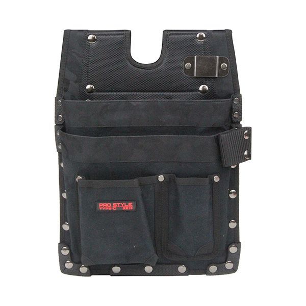 【商品説明】【用途】道具・工具・釘などの収納。【機能・特徴】肌触りが柔らかなスエード調の素材です。耐久性に優れ、使い勝手の良い仕様です。1段目ポケットは金槌などがさせ、取り外しも可能です。2段目ポケットは釘締めなどが差せるホルダーになってい...
