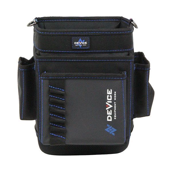 【商品説明】【用途】道具・工具の収納。【機能・特徴】底部型押し成型で強度がUPしました。水平器などが収納できるサイドポケット付きです。【仕様】●色：ブラック。【材質】●ポリエステル。【注意事項ほか】バックル、リベットなど金具類の変形、ゆるみ...