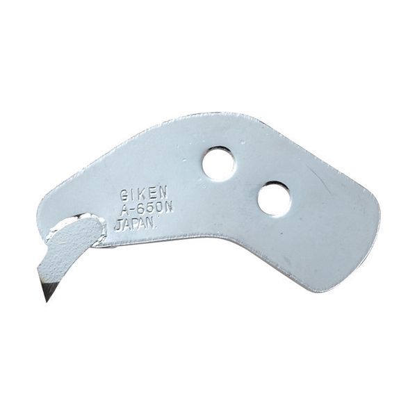 【商品説明】【用途】プラスチック板・デコラ板・スレート板などの切割作業。【機能・特徴】プラスチックカッター用の替刃です。【仕様】●適合機種：プラスチックカッター(A-450・A-650)。大工道具 左官鏝 タイル用品4993657001017