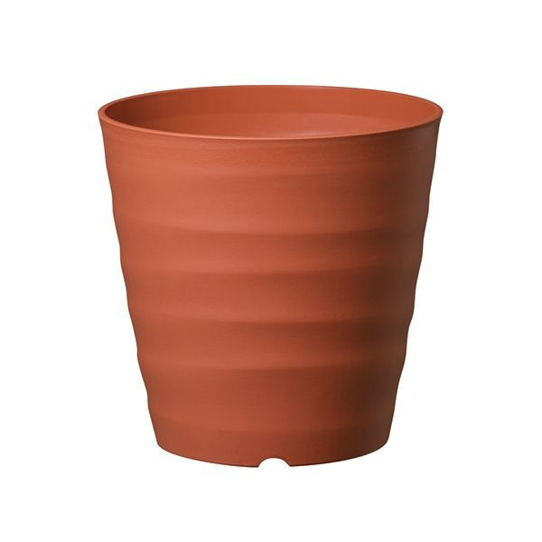 【商品説明】【用途】フラワーポット/プランター。【機能・特徴】水はけと通気性の高い鉢底形状です。深さがあり、土容量もたっぷりなので果樹やバラにぴったりです。【仕様】●サイズ：径430×高さ430mm。●色：ブラウン。●容量：40.0L。●規...