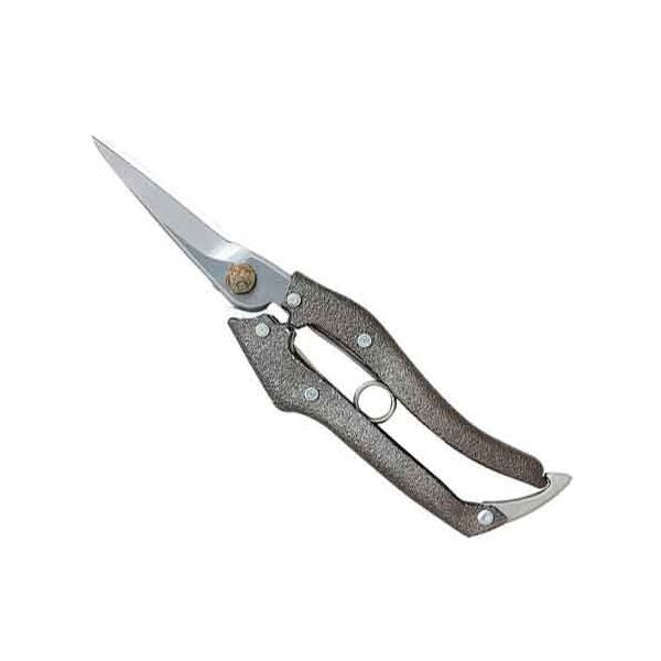 【商品説明】【用途】植木・果樹の芽切り・切り花摘み取り用。【機能・特徴】鋭利な刃先で狭い所に最適です。すべり止め加工軽量ハンドルです。【仕様】●全長200mm。●刃長：70mm。●重量：140g。園芸道具 鋏 剪定鋏4964590200058