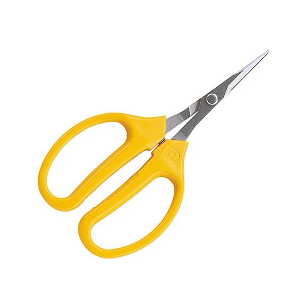 【商品説明】【用途】ぶどうや果実の採収作業。【機能・特徴】握りやすいグリップと、シャ—プな刃先です。【仕様】●全長：155mm。●刃長：30mm。●重量：45g。●ソリ刃。●ソフトグリップ。【材質】●刃：ステンレス鋼。園芸道具 鋏 収穫鋏4...