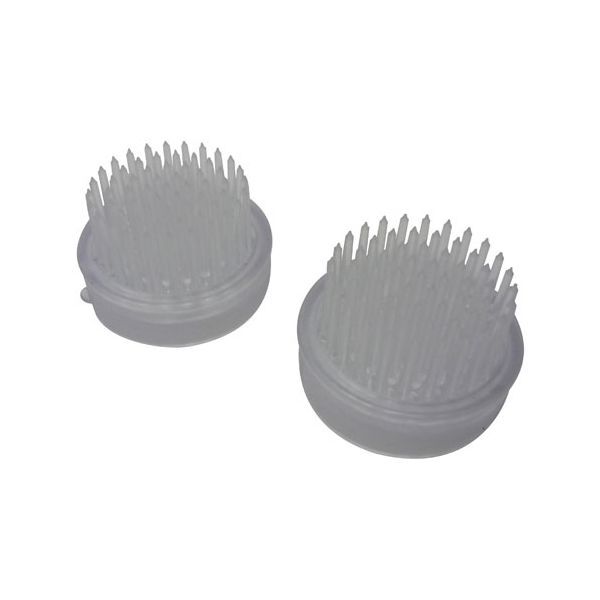 【商品説明】【用途】剣山。【機能・特徴】生け花用です。吸盤付でガラス器などの花器でも安定吸着します。剣山がプラスチック製のため軽くて安全です。剣山と吸盤は取りはずしが可能なため、簡単に洗うことができます。【仕様】●色：クリア。●サイズ：幅3...