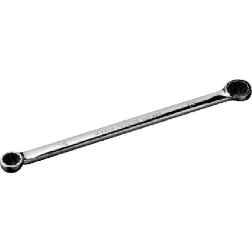 【特長】●口径部に15°の角度があるため、裏表使用すると30°の範囲で作業できます。●ヘッド部の厚みを薄くする事により狭い場所での作業性が向上しています。●口径部は7°30′の角度を設け、レンチ裏表を使用することにより15°の範囲で作業が可...