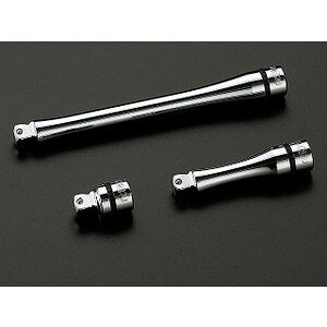 ■9.5sq■ウォブルエクステンションバー：NBE3-030JW075JW150JW■ストレートホールド機構を採用。通常取付け位置（フレックス状態）より更に深く差込む事によりソケットの姿勢を真っ直ぐに保持することができます。■ストレートホー...