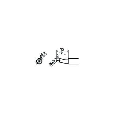 【仕様】●適合コテ：PX-201、PX-335、PX-338、PX342●コテ先名称：R0.5mm【原産国】日本