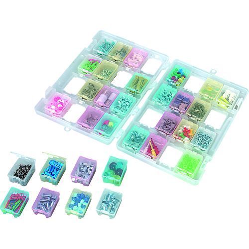 ジェフコムメーカーお問い合わせ：072-986-5900【特長】●着脱自在の透明小箱で何種類ものパーツ・小物を収納、整理、整頓できます。●透明小箱で中身が一目瞭然です。●薄型ブックタイプなので収納場所を選ばず、本棚にも収納可能です。【仕様】...