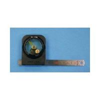 バーニヤ目盛付なので角度を素早く正確に読み取ります。裏面マグネット・直尺付。 製品寸法78×62×15mm製品質量71g精　度±0．6°最小読取値0．2°本体材質プラスチック4960910789975