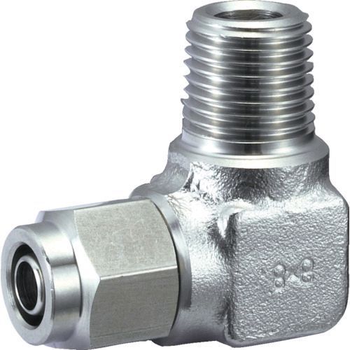 【特長】●フッ素樹脂チューブと接続します。【用途】●クリーンエアや純水配管、薬品、腐食性ガス配管に最適。●食品・化学・医療・半導体製造など。●シール部がなく、シール部分から腐食することがありません。【仕様】●ねじT：R1/4●寸法A(mm)...