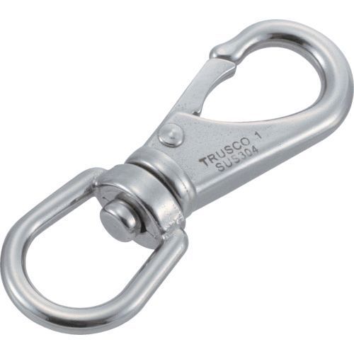 【特長】●アイの部分がスイベルで回転しますので、チェーンなどがからみません。【用途】●チェーン・ワイヤ・ロープなどの連結や、端末の金具のジョイントに。●連結金具として。【仕様】●使用荷重(kN)：0.2●d(mm)：13●D(mm)：4●L...