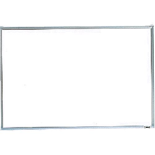 【特長】●スライド式吊金具4個付ですので壁掛けも可能です。【仕様】●板面色：白●枠色：シルバー●適合脚：‐●板面外寸(mm)縦×横：300×450●片面仕様●マグネット仕様【仕様2】●マグネット対応●ペントレー付(取付済)【材質／仕上】●板...