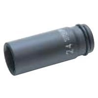 ●PTシリーズ　超ロングインパクトソケット薄肉タイプ●差込角 12.7mm(1/2)Oリングピン付 JANコード 製品番号 対辺寸法(mm) D(mm) d(mm) ?(mm) L(mm) 736796 PT-410 10 15.5 24 ...