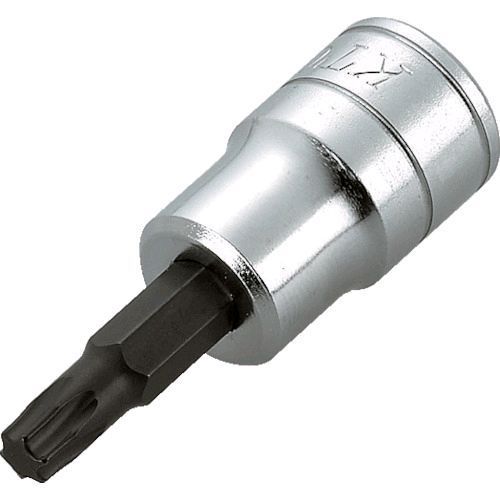 【特長】●ビット部は差込式で、交換が可能です。●差込角側は応力の集中を防ぐパワーフィット形状を採用しています。●ショートタイプです。【仕様】●呼びNo.：T45●差込角(mm)：9.5●先端寸法(mm)：7.77●全長(mm)：52【材質／...