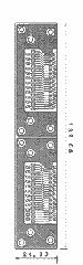 ポピュラーだけどユニバーサル基板への取り付けが面倒なD-subコネクタ。この変換基板で簡単に実装できます。特長●D-subコネクタの端子を2.54mmピッチに変換します。●両面スルホール基板で、引き出しコネクタのハンダ付けが容易です。●取り...
