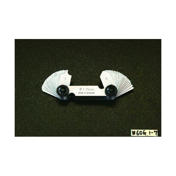 ●材質…スチール●測定内容…7.5〜15mm（0.5トビ）●凸凹プレート数…各16枚●フレームサイズ…78mm