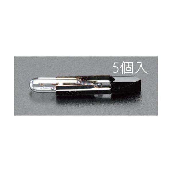●表示灯用2号ランプ●口金…2JWベース●サイズ…φ6.5×43mm●仕様…24V-29mA●入数…5個