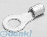 【商品説明】品番　R2-4S　商品名　銅線用裸圧着端子丸形（R形）　各部の寸法（mm）［φd2］　4.3　各部の寸法（mm）［B］　6.6　各部の寸法（mm）［L］　14.4　各部の寸法（mm）［F］　6.6　各部の寸法（mm）［E］　4....