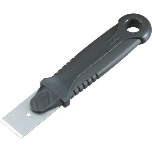 【特長】●ハンドルは、チェッカリングと滑り止めにより素手でも、手袋をしていても、握りやすい構造にしてあります。●材質は、耐久性の高いPP樹脂を使用しています。●細かい所の作業に適しています。【用途】●床の汚れや塗料の剥離、粘着物の除去に。【...