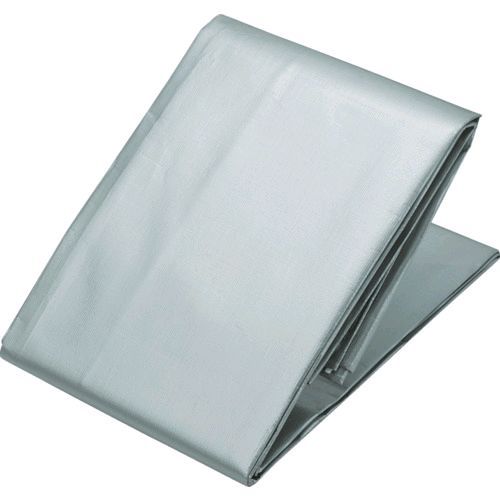 【特長】●焼却処分時に発生する温室効果ガスを削減する環境に優しいシートです。【用途】●長期（2〜3年）の野積カバー。●簡易倉庫の被覆用。【仕様】●耐久期間：約2〜3年●引張強度：縦1000N/5cm、横900N/5cm●色：シルバー●幅(m...