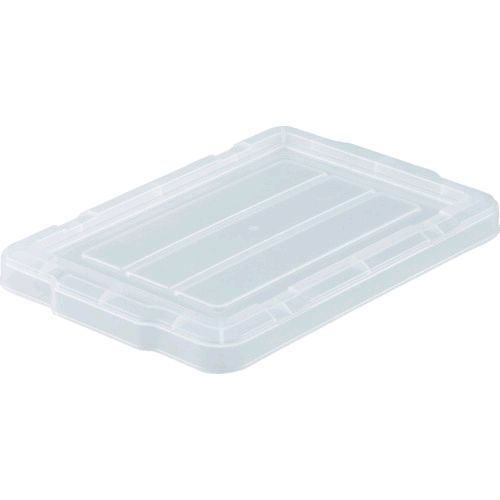 【特長】●フタをした状態でも外しても積み重ねが可能です。●軽量のため、持ち運びが容易です。●全面ベタ目の多目的通箱として、あらゆるシーンで汎用的に使用できます。【用途】●小物の整理や保管に最適です。●事務所や物置の整理に。【仕様】●色：透明...