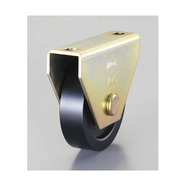 ●サイズ…A：50mm、B：20mm、B2：39.5×φ9.9mm、G：64mm、G1：57mm、H：100mm、J：32mm、L：15mm、L1：11mm、P：70mm、t：3.2mm●耐荷重(2個)…200kg●材質…車：ダクタイル鋳鉄...