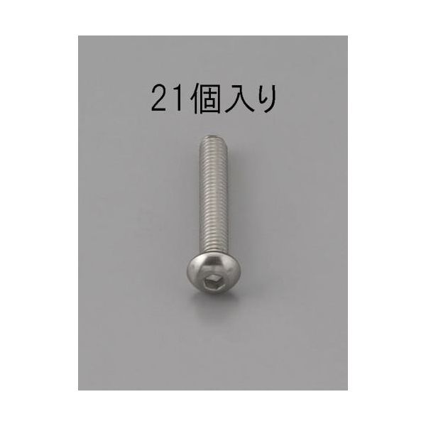 ●材質…ステンレス(SUS XM-7/SUS304)●並目ねじ●全ねじ●サイズ…M4×10●ピッチ…0.7●入数…21個