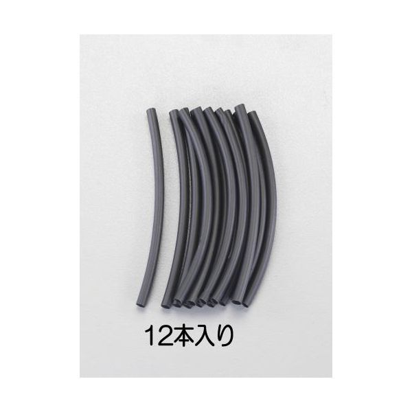 ●材質…ポリオレフィン●色…黒●呼称サイズ（インチ）…3/8●全長…152mm●総重量…約52g●耐電圧…600V●収縮温度…120℃●収縮率…50%●収縮前内径…9.5mm●収縮後内径…4.7mm●収縮後肉厚…0.6mm●IP62●入数は...