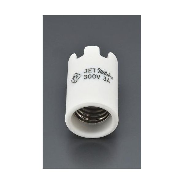 ●定格容量…3A・300V●受金…E17●サイズ…φ25×40mm●取付ピッチ…16mm●磁器製