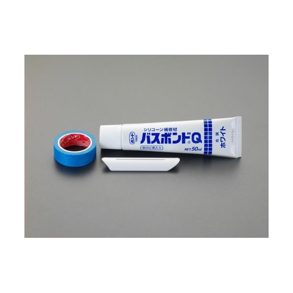 ●商品名…バスボンドQ●内容量…50ml●浴室・ガラスまわりの防水やプラスチック、アクリルの浴槽補修に。●カラー…クリアー●使用温度範囲…10〜35℃