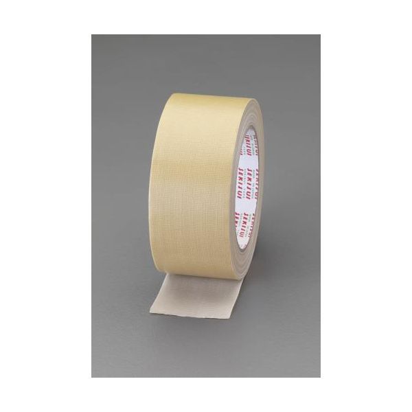 ●サイズ…50mm×25m●厚さ…0.2mm●材質…基材：再生PET繊維(40%以上含む)、粘着剤：ゴム系●色…段ボール色●再生PET繊維を40%以上使用した布テープです。●テープの上に字が書けます。●ダンボール、プラスチックケース等の梱包...