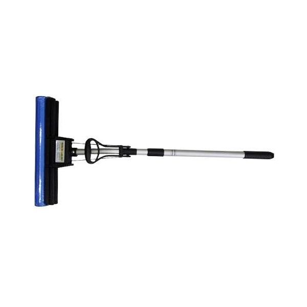 ●材質…本体：アルミ・ABS樹脂、スポンジ：PVA●スポンジサイズ…400×62mm●全長…約880〜1260mm●重量…1.0kg