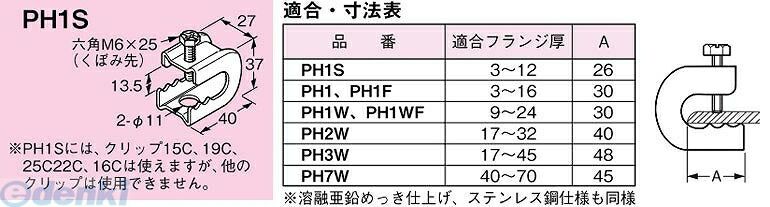 【商品説明】一般形鋼にクリップを併用して電線管を支持する金具です。■材質：電気亜鉛めっき(C)■ねじサイズ：六角M6×25※1セットで20個入りです。※振動する場所では使用しないでください。ゆるみ、落下の恐れがあります。※ステンレス鋼製の製...
