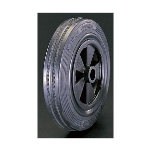 ●材質…タイヤ：ソリッドラバーリム：ポリプロピレン●車輪径×幅…160×40mm●軸径…20mm●耐熱温度…-20〜60℃●耐荷重…135kg●車輪は耐久性・耐食性・防錆に優れたプレーンベアリング仕様（ベアリングなし）●リムは衝撃に強いポリ...