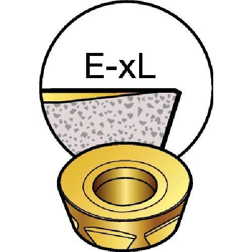 サンドビックメーカーお問い合わせ：0120-350-930【特長】●コロミル300用チップです。●頑丈な丸コマチップのため、欠けにくいです。●切削抵抗が低いため、不安定下や機械動力が低い場合も使用可能です。●金型材やタービンブレードなどの複...