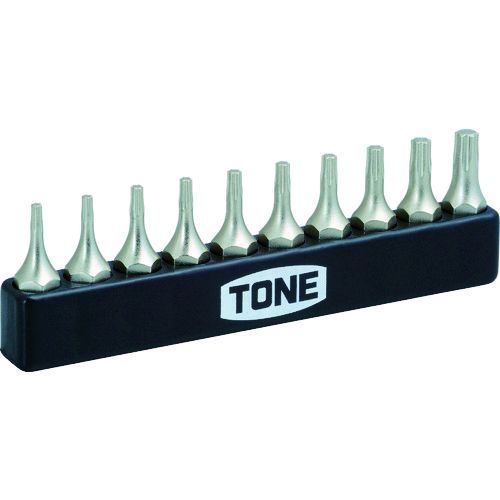 前田金属工業メーカーお問い合わせ：06-6973-9735【特長】●差込角6.35mmのトルクス［［R下］］プラスビットセットになります。【仕様】●セット内容：BT-6IP、BT-7IP、BT-8IP、BT-9IP、BT-10IP、BT-1...