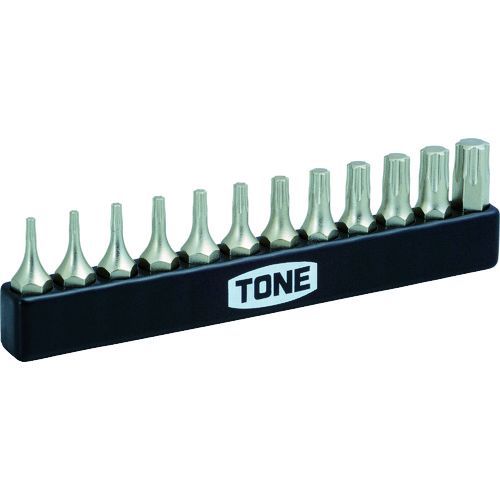 前田金属工業メーカーお問い合わせ：06-6973-9735【特長】●差込角6.35mmのトルクス［［R下］］プラスビットセットになります。【仕様】●セット内容：BT-6IP、BT-7IP、BT-8IP、BT-9IP、BT-10IP、BT-1...