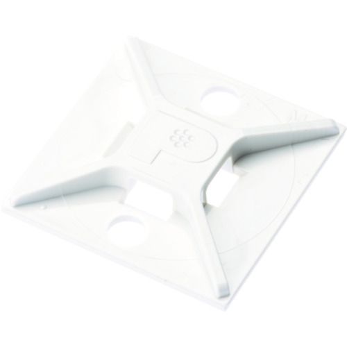 パンドウイットコーポレーションメーカーお問い合わせ：03-6863-6060【特長】●束線を結束バンドを利用して効率よく固定できます。●接着剤とM3ねじにて固定が可能です。【用途】●電線の配線、固定。【仕様】●色：白●縦(mm)：25.4●...