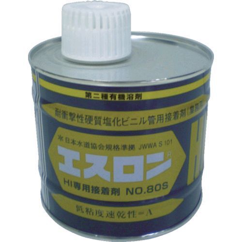 積水化学工業メーカーお問い合わせ：03-5521-0505【特長】●耐衝撃性硬質ポリ塩化ビニール管用接着剤です。【用途】●塩ビ管・継手用接着剤です。●TS継手、HI継手の接着。●HIパイプ用接着剤です。VPパイプ、VUパイプにも使用できます...