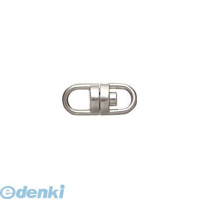 ●本体が回転しチェーンやワイヤーのねじれを防ぎます。●チェーンやワイヤロープのより戻し金具。●使用荷重(kN):0.03●B(mm):4.0●A(mm):16●質量(g):12●亜鉛ダイカスト/ニッケルメッキ4968462021826