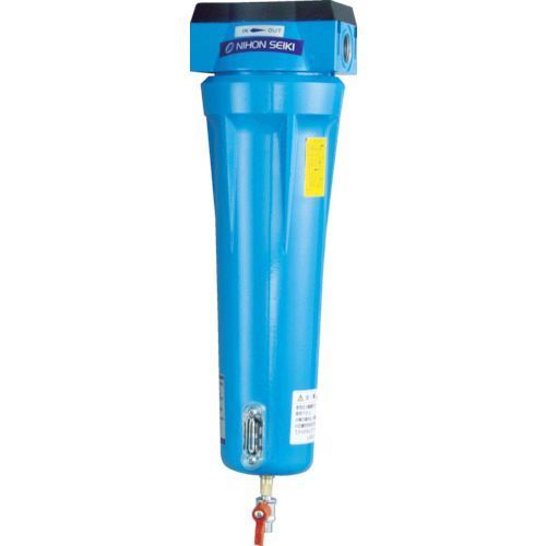 日本精器メーカーお問い合わせ：072-923-0481【特長】●0.01μm以上の固形物と99.99%の油分を除去します。【用途】●圧縮空気中の液状の水分、油、ゴミ等の固形物を除去し、クリーンな圧縮空気作り、空気圧機器を水分、油分、ゴミから...