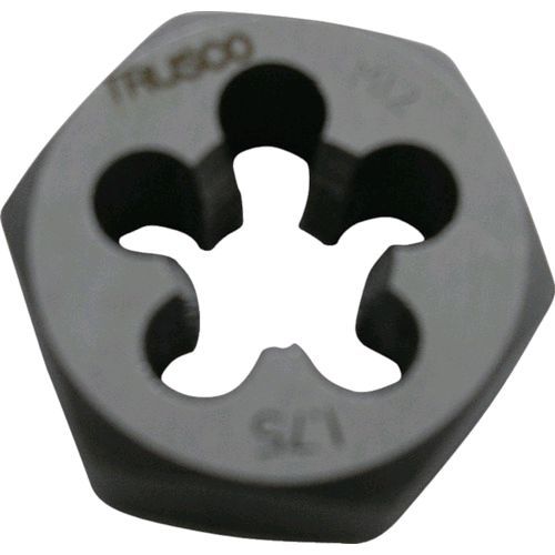 【特長】●ボルトやねじをさらえる（きれいにする）時に使用します。●モンキーレンチにて作業ができます。●ねじ山を修正する際の丸ダイスにかわる商品です。【用途】●UNF（ユニファイ細目）ねじ山の修正。【仕様】●呼び寸法：5/16●厚さ(mm)：...