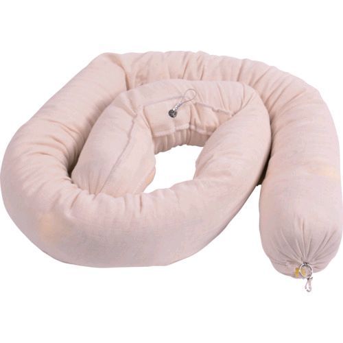 【特長】●水に浮くので水面の浮上油吸着に最適です。●化繊製吸着材に対し、吸着力と吸着速度は3倍以上です。●フック式連結により延長使用できます。●油分を吸着する天然繊維製のチューブ型大型吸着材です。【用途】●オイル、溶剤用。●大規模油流出事故...