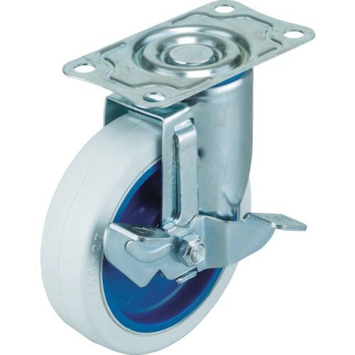 【特長】●車輪にホワイトゴムを採用し、床面の汚れを防止しながらもゴム車輪の使いやすさを両立しました。●超特殊鋼フレームにより軽量と高耐久を実現しました。●クリーンルーム内などでのご使用に最適です。【仕様】●許容荷重(daN)：80●許容荷重...