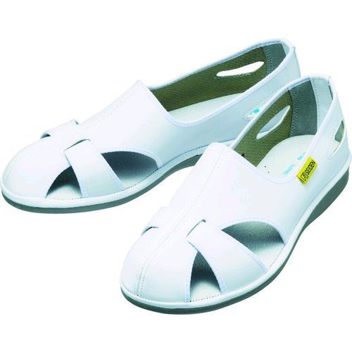 ミドリ安全メーカーお問い合わせ：048-989-3177【特長】●安定した静電性能です。●かかと内部が空洞構造でクッション性に優れています。●耐久性に優れたウレタン底です。【仕様】●寸法(cm)：26.0●足幅サイズ：EEE●色：ホワイト●...