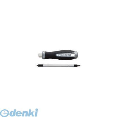 ●スパナをかけて増締め・ゆるめができるボルスター付です。●電動用ドライバービット（対辺6.35mm六角軸）を使用できます。●ビットのプラス部はガッチリネジに喰いつくダブル突起付(AAC)です。●ビットのマイナス部は端子のはずし穴に差し込める...