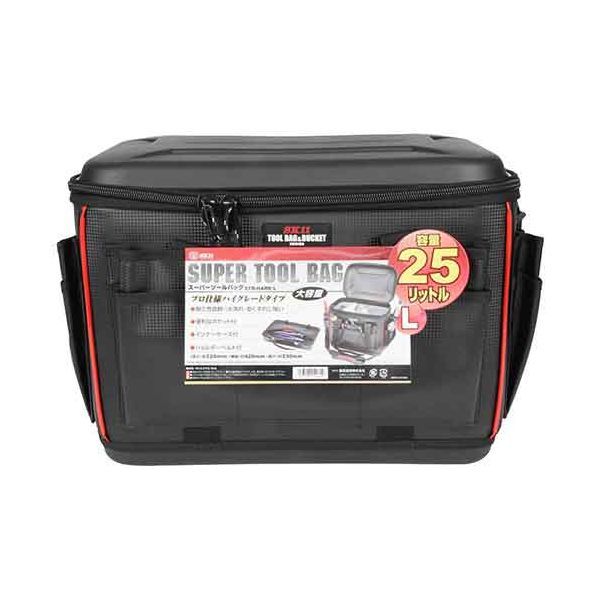【用途】工具・道具・資材等の収納、持ち運び。【機能・特徴】耐久性抜群で水濡れ、型くずれに強いです。便利な外側ポケット、インナーケース、ショルダーベルト付きです。【仕様】●サイズ(約)：高さ320×幅420×奥行230mm。●容量：25L。●...