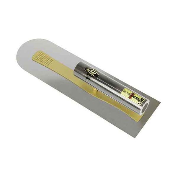【用途】壁の仕上塗り用。【機能・特徴】職人さんに人気の黒柄仕様です。背金部分はレーザースリットが入っていて適度なしなりがあります。スーパーハード接着に背金が取れにくいです。有機溶剤で洗う事が出来ます。先丸型なので仕上げ時に波後が残りにくく使...