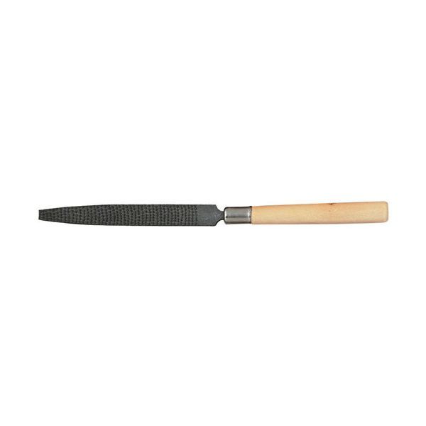【用途】木を中心とする木工の小さな細工研削・研磨作業。【機能・特徴】木を中心とする木工の小さな細工に最適です。【仕様】●形状：半丸。●目：鬼目。●サイズ：全長195mm。●木工用。●柄付。●柄：木。【注意事項ほか】ヤスリ本体にカケ・ヒビ・ワ...