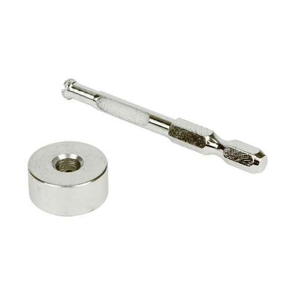 【用途】硬質タイル・磁器タイル・石材・ブロック・モルタル・レンガ・陶器等の穴あけ作業。【機能・特徴】仕上がりは欠けもなく非常にきれいで、超硬ドリルの10倍以上長持ちします。溶着ダイヤモンドなので、電着よりも耐久性があります。ガイドリングを付...