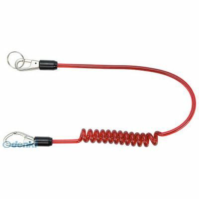 ●コード径6mmの超太タイプで、肉厚・両引掛け式ナスカンで強度抜群です。●工具類の落下防止用。●自然長(mm):600●最大長(mm):1050●色:レッド●コード径(mm):6●芯径(mm):1.0●質量(g):80●使用最大荷重:2kg...